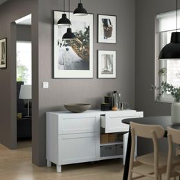 IKEA BEST&Aring; Aufbewkomb.+T&uuml;ren/Schubladen