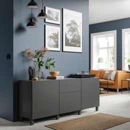 IKEA BEST&Aring; Aufbewahrung mit Schubladen