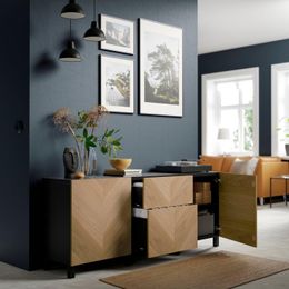 IKEA BEST&Aring; Aufbewahrung mit Schubladen