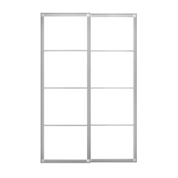 IKEA PAX Rahmen f Schiebet&uuml;rpaar mit Schiene