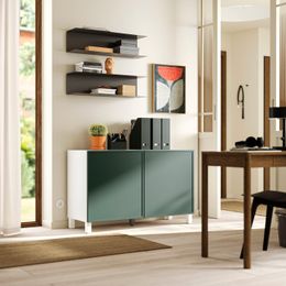 IKEA BEST&Aring; Aufbewahrung mit T&uuml;ren
