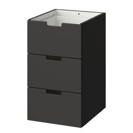 IKEA NORDLI Schubladenelement/3 Schubl.