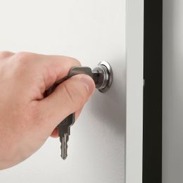 IKEA KALLAX Einsatz mit T&uuml;r, abschlie&szlig;bar