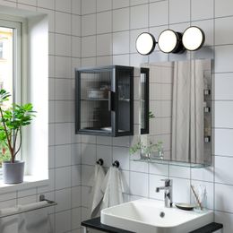 IKEA MOSSJ&Ouml;N Wandschrank mit Vitrinent&uuml;r