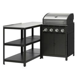 IKEA GRILLSK&Auml;R Gasgrill mit K&uuml;cheninsel