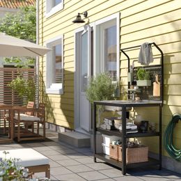 IKEA GRILLSK&Auml;R Sp&uuml;leneinheit mit R&uuml;ckwand