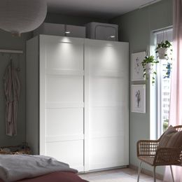 IKEA PAX / BERGSBO Kleiderschrank mit Schiebet&uuml;ren