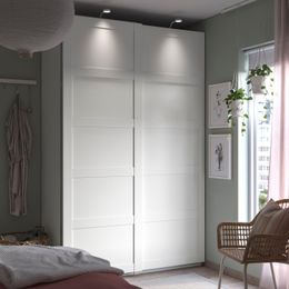 IKEA PAX / BERGSBO Kleiderschrank mit Schiebet&uuml;ren