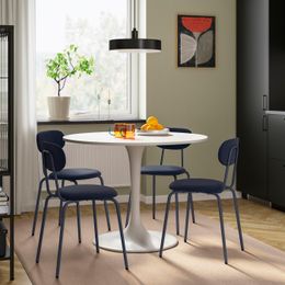 IKEA DOCKSTA / SANDSBERG Tisch und 4 St&uuml;hle