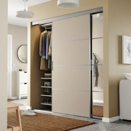 IKEA SKYTTA / BOAXEL Reach-in-Kleiderschrank +Schiebet&uuml;r