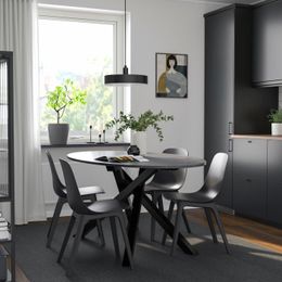 IKEA MARIEDAMM / ODGER Tisch und 4 St&uuml;hle