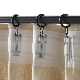 IKEA SYRLIG Gardinenring mit Klemme und Haken