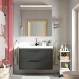 IKEA HAVB&Auml;CK / ORRSJ&Ouml;N Waschbschr+Schubladen/Waschb/Mibatt