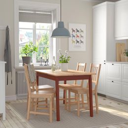 IKEA PINNTORP / PINNTORP Tisch und 4 St&uuml;hle