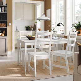 IKEA N&Auml;SINGE / NORDVIKEN Tisch und 4 St&uuml;hle