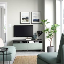 IKEA BEST&Aring; TV-Bank mit Schubladen