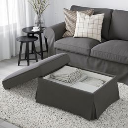 IKEA EKTORP Hocker mit Aufbewahrung