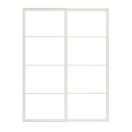IKEA PAX Rahmen f Schiebet&uuml;rpaar mit Schiene
