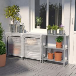 IKEA HYLLIS Regale mit &Uuml;berzug