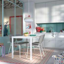 IKEA VIHALS / VIHALS Tisch und 4 St&uuml;hle