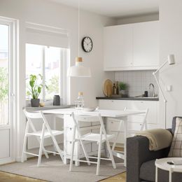 IKEA NORDEN / FR&Ouml;SVI Tisch und 4 St&uuml;hle