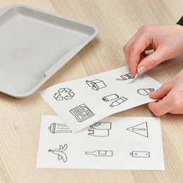 IKEA HUSBONDE Aufkleber-Set 12-teilig