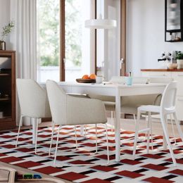 IKEA TONSTAD / TOSSBERG Tisch und 4 St&uuml;hle