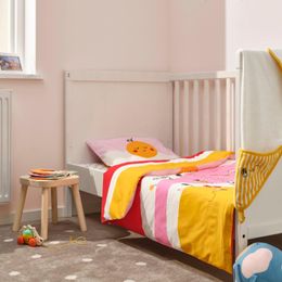 IKEA GR&Ouml;NFINK Bettw&auml;sche-Set f Babybett, 2-teilig