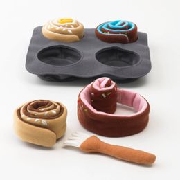 IKEA DUKTIG Zimtschnecken Stoffspielzeug 6-tlg.