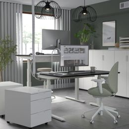 IKEA MITTZON Schreibtisch sitz/steh