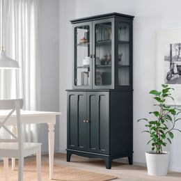 IKEA LOMMARP Schrank mit Vitrinent&uuml;ren