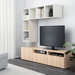 IKEA BEST&Aring; / EKET TV-Schrankkombination