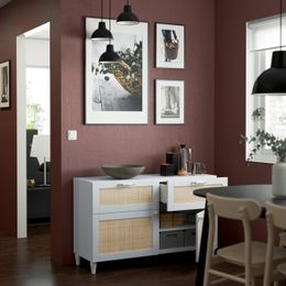 IKEA BEST&Aring; Aufbewkomb.+T&uuml;ren/Schubladen