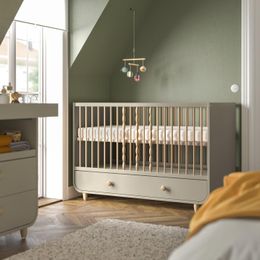 IKEA MYLLRA Babybett mit Schubfach