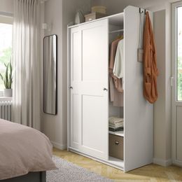 IKEA HAUGA Kleiderschrank mit Schiebet&uuml;ren