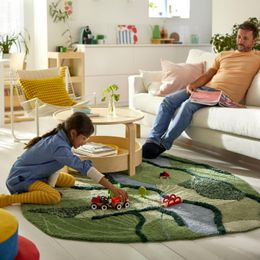 IKEA GREJSIMOJS Teppich Langflor