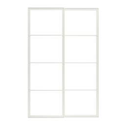 IKEA PAX Rahmen f Schiebet&uuml;rpaar mit Schiene