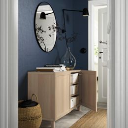 IKEA BEST&Aring; Aufbewahrung mit T&uuml;ren