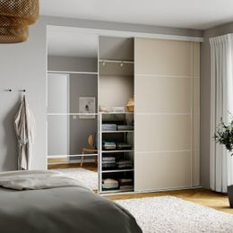 IKEA SKYTTA / MEHAMN/AULI Schiebet&uuml;r-Kombination