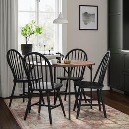 IKEA GR&Ouml;T&Aring;N / SKOGSTA Tisch und 4 St&uuml;hle