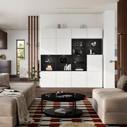 IKEA BEST&Aring; Aufbewahrung mit T&uuml;ren