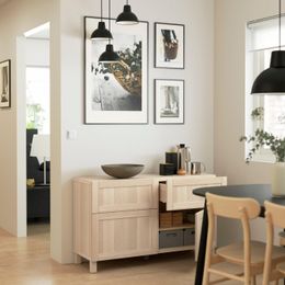 IKEA BEST&Aring; Aufbewkomb.+T&uuml;ren/Schubladen