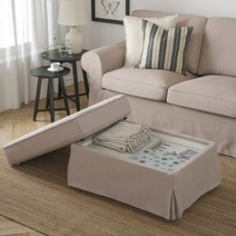 IKEA EKTORP Hocker mit Aufbewahrung