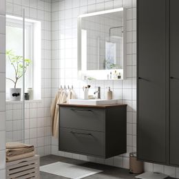 IKEA HAVB&Auml;CK / ORRSJ&Ouml;N Waschbschr+Schubladen/Waschb/Mibatt