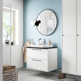 IKEA HAVB&Auml;CK / ORRSJ&Ouml;N Waschbschr+Schubladen/Waschb/Mibatt