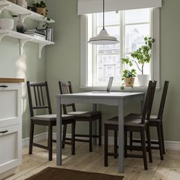 IKEA HAUGA / STEFAN Tisch und 4 St&uuml;hle