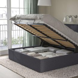 IKEA IDAN&Auml;S Bettgestell gepolstert mit Aufbew.