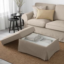 IKEA EKTORP Hocker mit Aufbewahrung