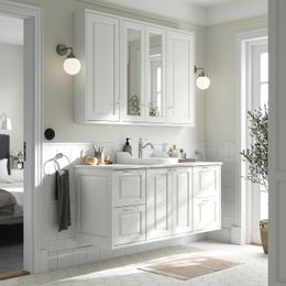 IKEA T&Auml;NNFORSEN / RUTSJ&Ouml;N Waschbeckenschr./Waschb./Mischbat.
