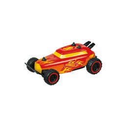 Happy People Hot Wheels Auto RC Micro Rip Rod 1:28 Kinder Spielzeug ferngesteuertes Fahrzeug rot